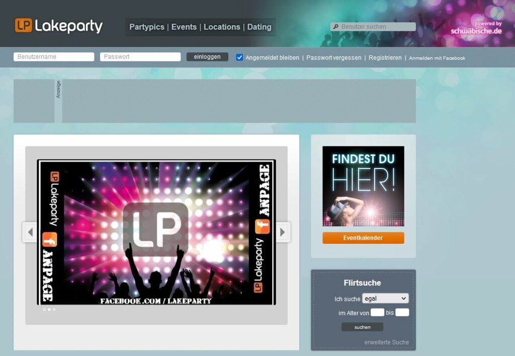 Lakeparty.de: Was wurde aus der Bodensee Party-Plattform?